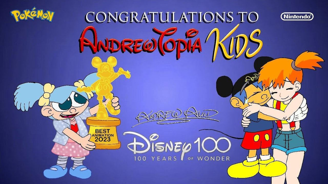 AndrewTopia Welcomes Pokémon/Congratulations to Disney’s AndrewTopia ...