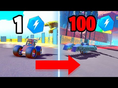 1 VS 100 Powercore CAR In TRAILMAKERS !!??!!!!?!!!!! - YouTube