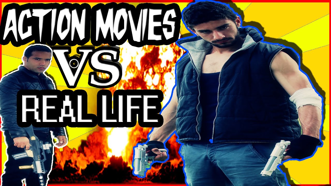 ACTION MOVIES VS REAL LIFE !!! - YouTube