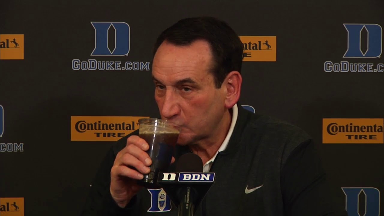 Coach K Press Conference (3/20/18) - YouTube