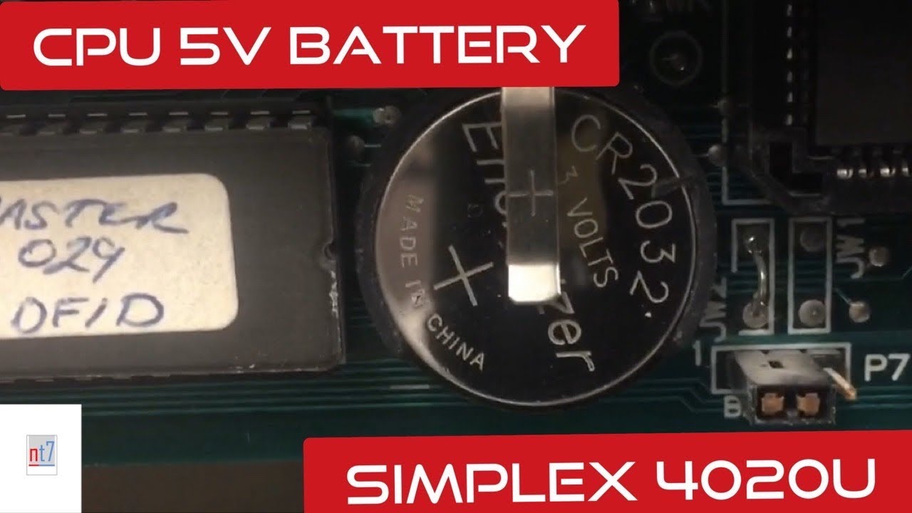 I FIXED the Simplex 4020 Battery Problem and You Can Too! - YouTube