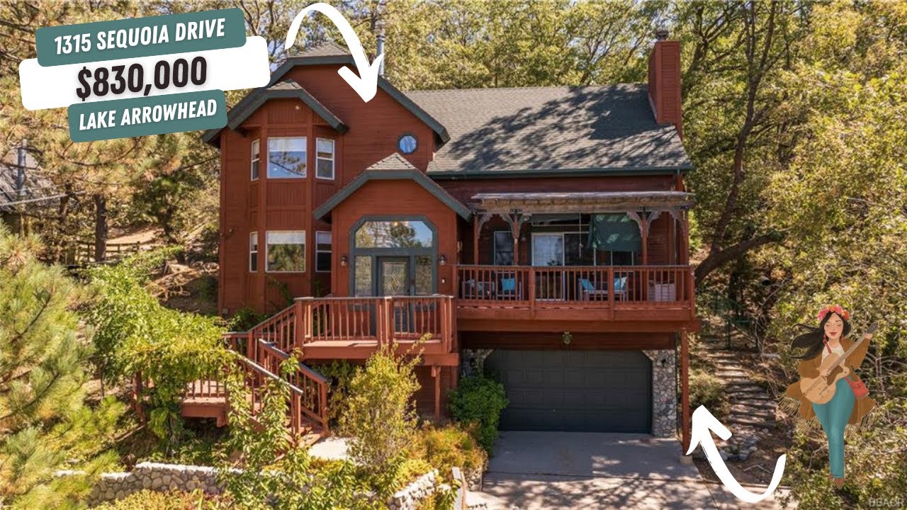 1315 Sequoia Drive | Lake Arrowhead Real Estate - YouTube