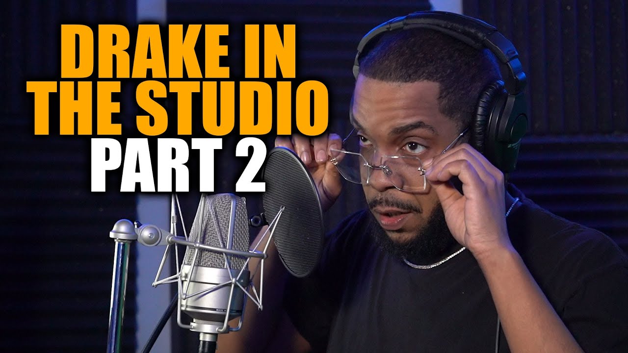 DRAKE IN THE STUDIO PART 2 | Crank Lucas - YouTube