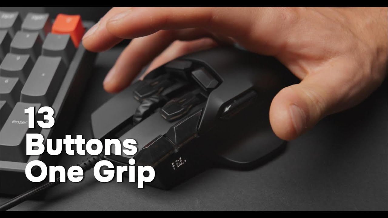 Swiftpoint Z2 - 13 Buttons One Grip. - YouTube