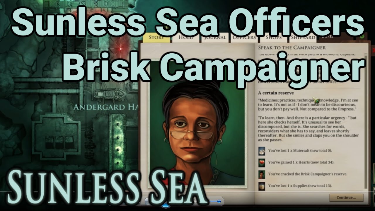 Sunless Sea Officers: The Brisk Campaigner promotion to Indomitable ...