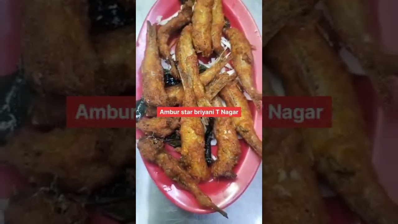 moru moru nethilli fry#Ambur star briyani🎏 fish 🎏 fry#shorts - YouTube