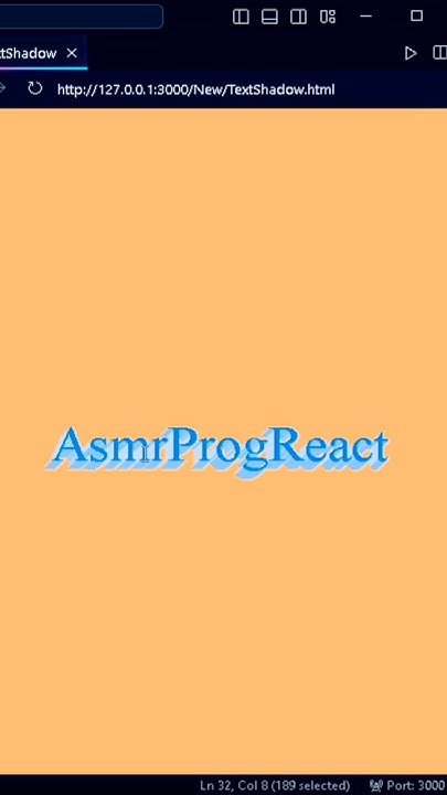 Text Shadow | HTML CSS - YouTube