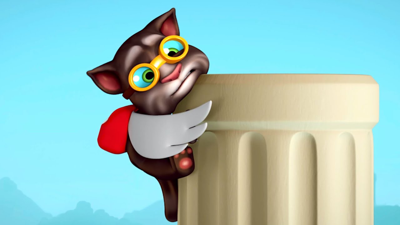 Talking Tom - Episode 108 - Flappy Tom | Super Toons for Kids - YouTube