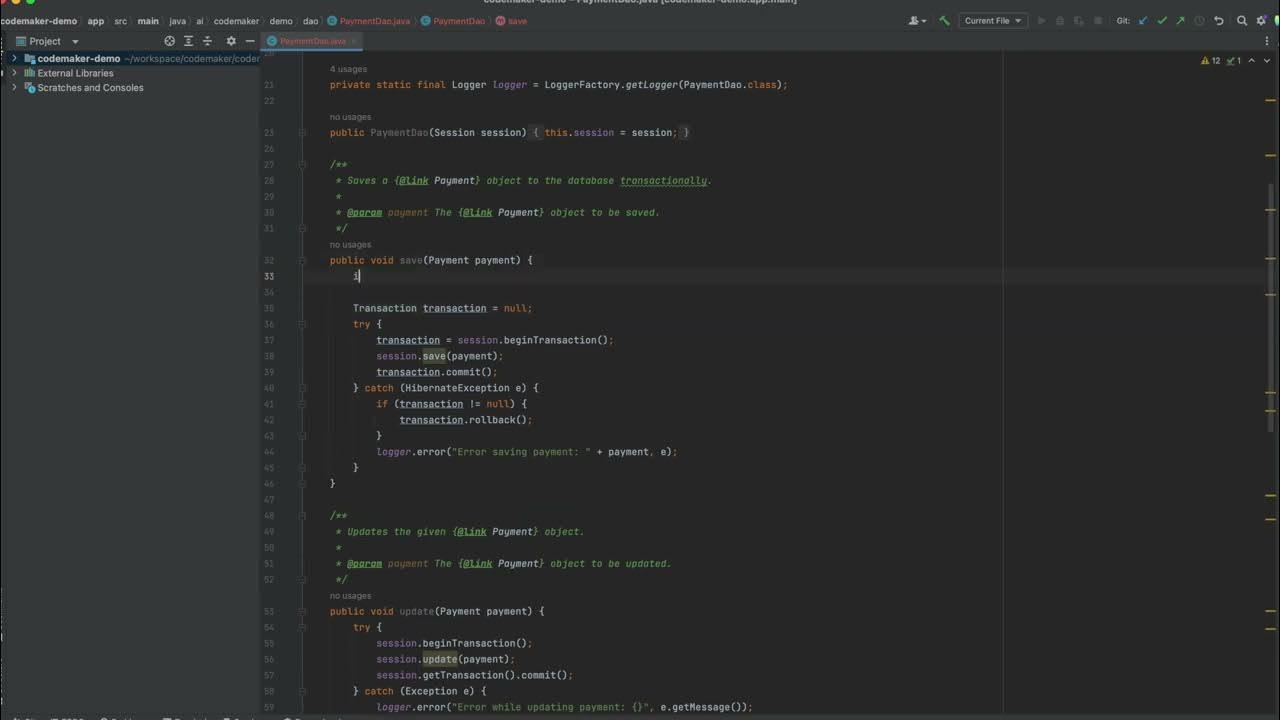 CodeMaker JetBrains Plugin: Quick Fix Actions - YouTube