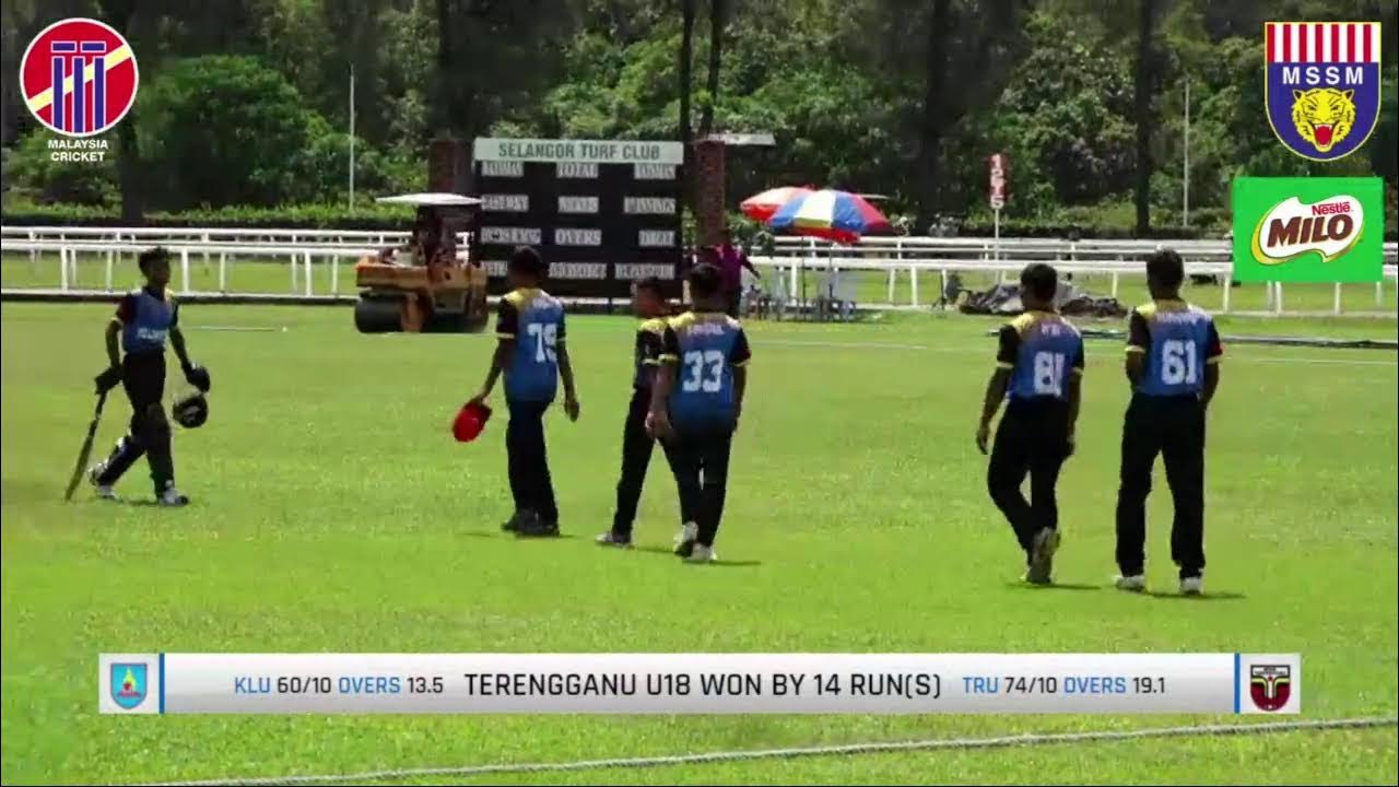 KEJOHANAN KRIKET MSSM BAWAH 18 TAHUN 2024 | SEMI FINAL 2 | KELANTAN U18 VS TERENGGANU U18 - YouTube