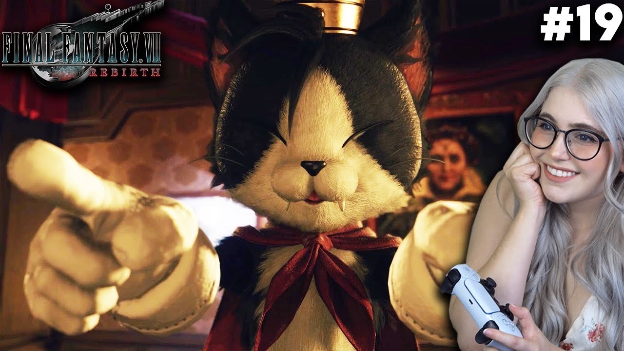 OMG HE IS ADORABLE! Final Fantasy VII Rebirth | Cait Sith | Full ...