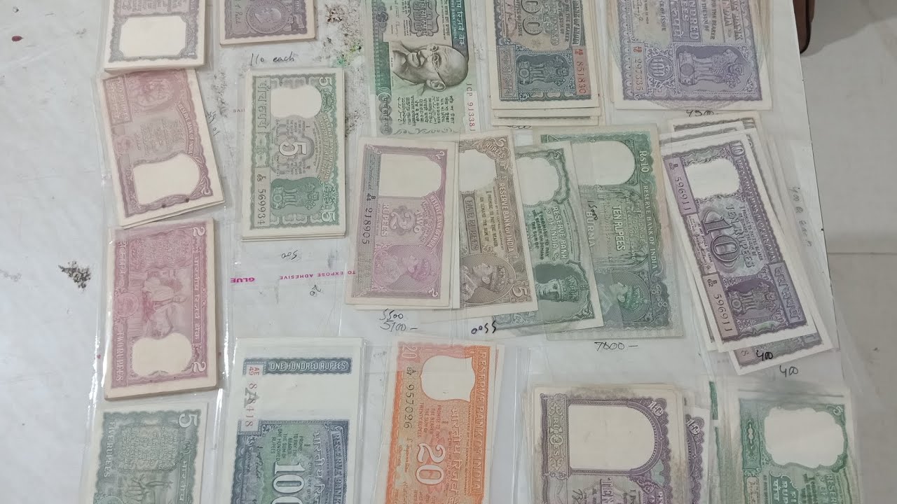 Buy Old Indian Republic India Notes Value and British India Notes Value ...