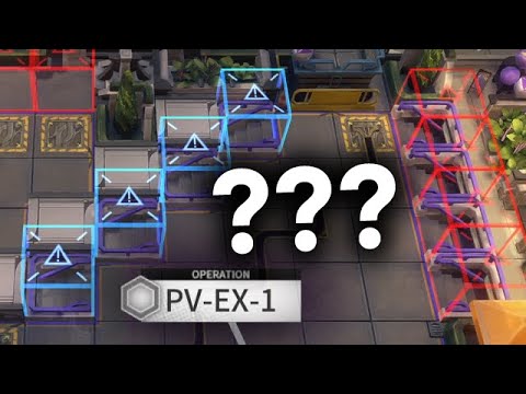 이거 1번맵 맞아요? 개막자들 PV-EX-1 하드 자동 6인 [명일방주] - YouTube