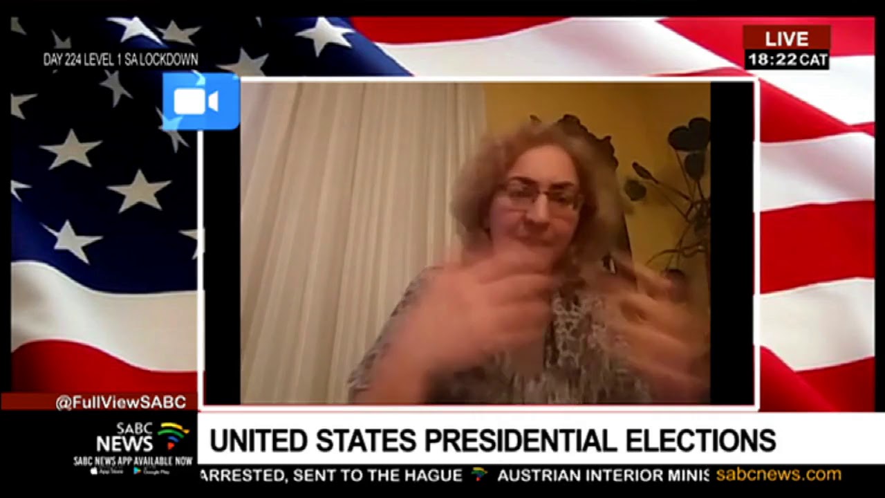 US Election 2020 | SAIIA reacts to the results: Elizabeth Sidiropoulos ...