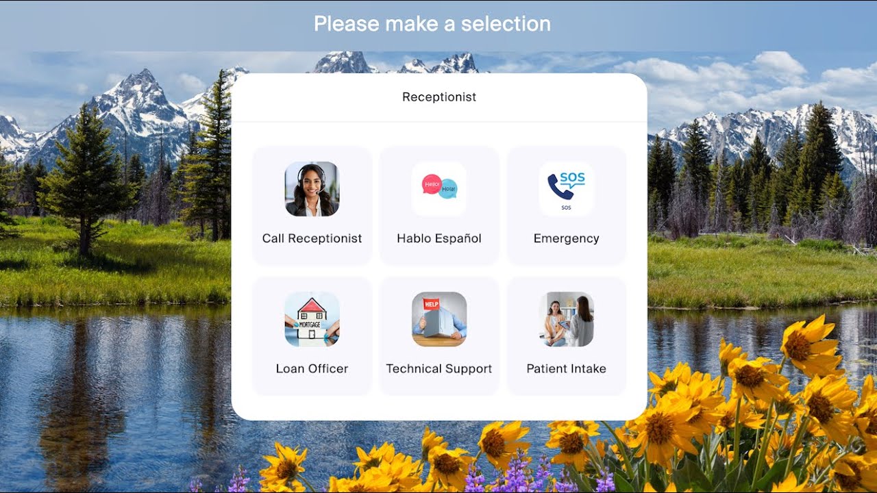 Zoom Rooms Virtual Receptionist Kiosk Options - YouTube