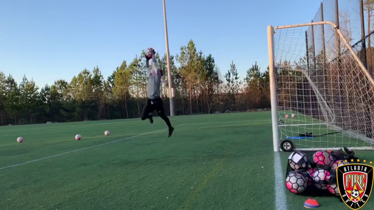 Goalkeeper Training - Shot Blocking, Cross/Service Stopping, Catching ...