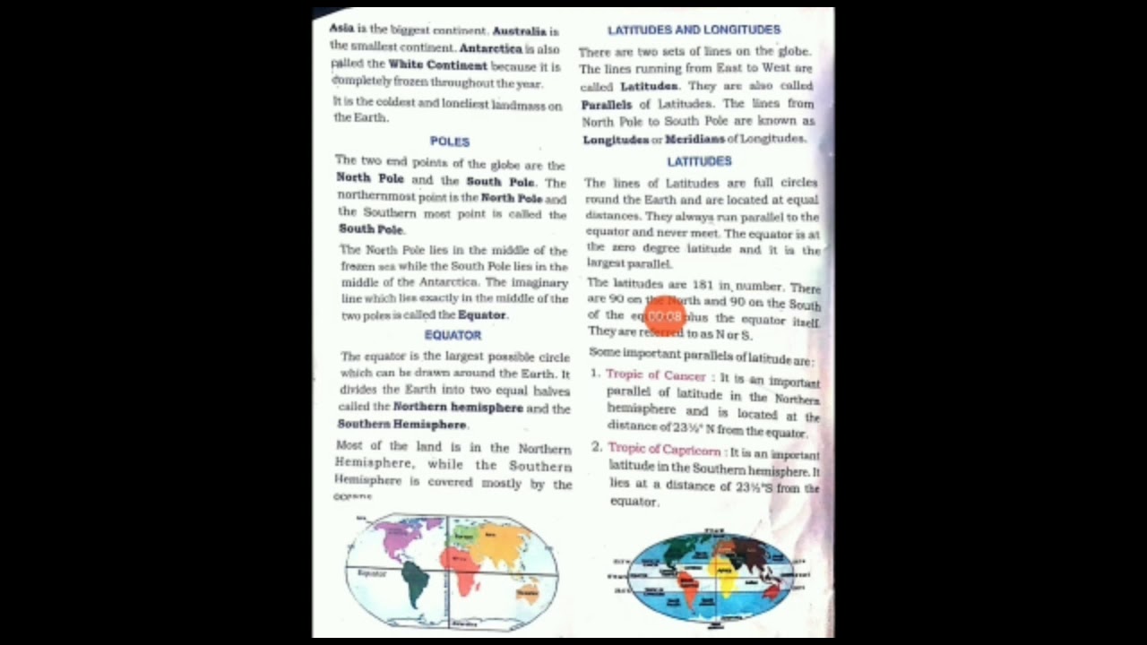 Social Science..... Class 5....Chapter 1(Part 2) - YouTube