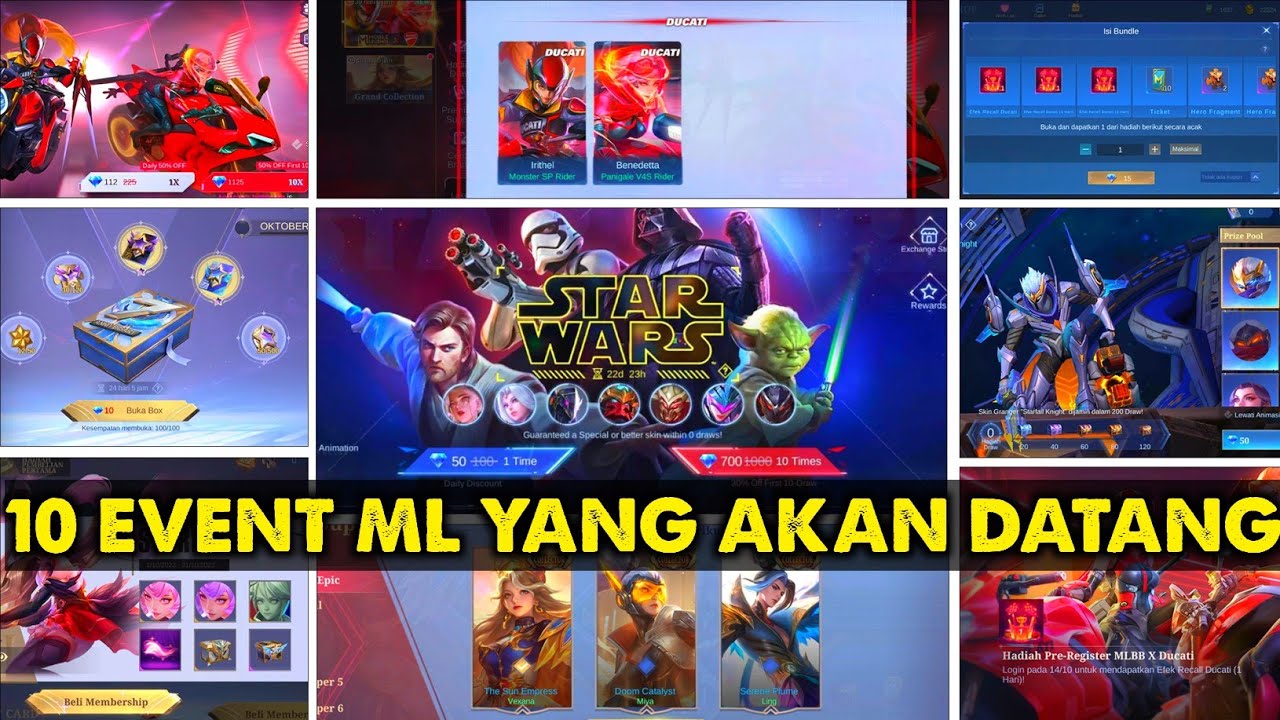 10 EVENT MOBILE LEGENDS YANG AKAN DATANG STARWARS RESALE? EVENT MLBB ...