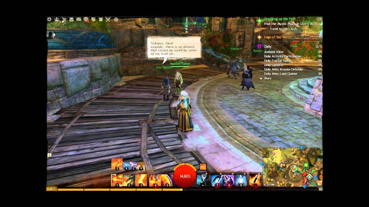 [GW2] Old Lion's Arch Dialogue - Krait Oil - YouTube