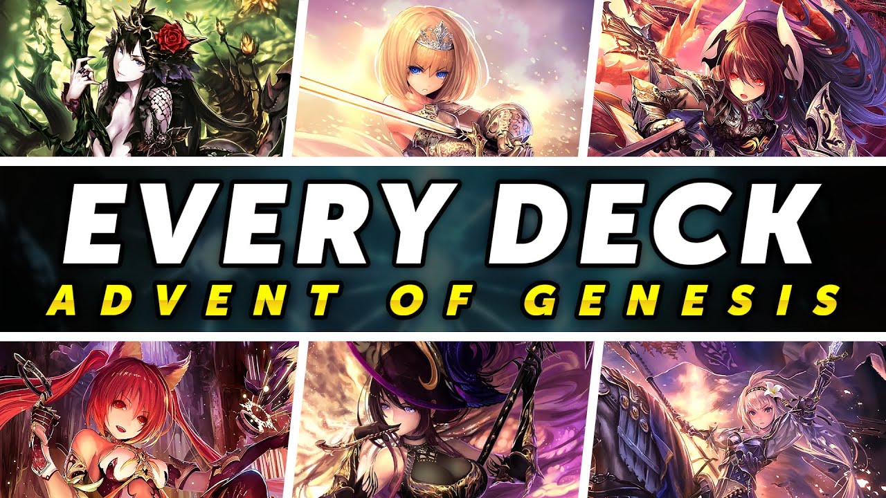 Competitive Build For EVERY Class In Shadowverse Evolve BP1 - YouTube