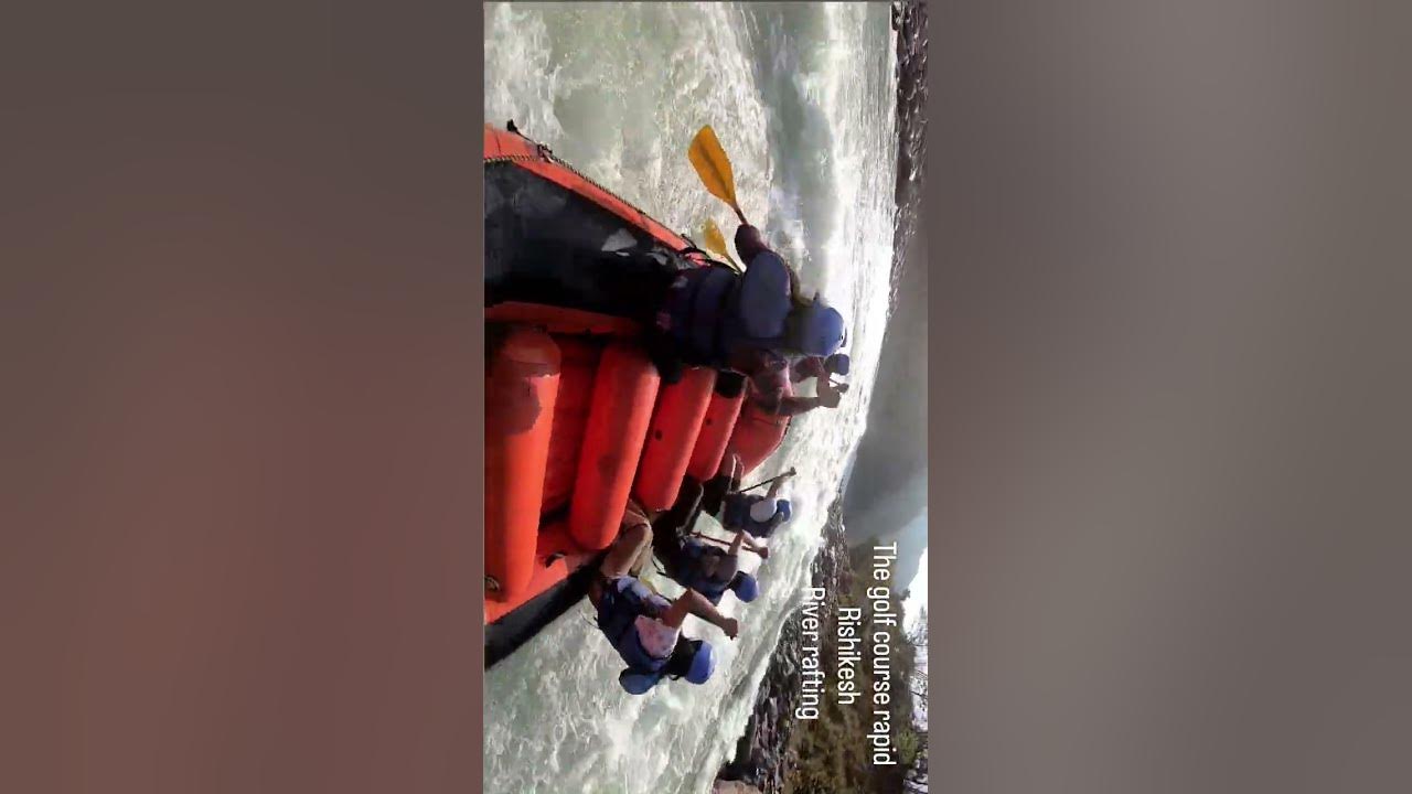 RISHIKESH RIVER RAFTING #adventure LIFE. - YouTube