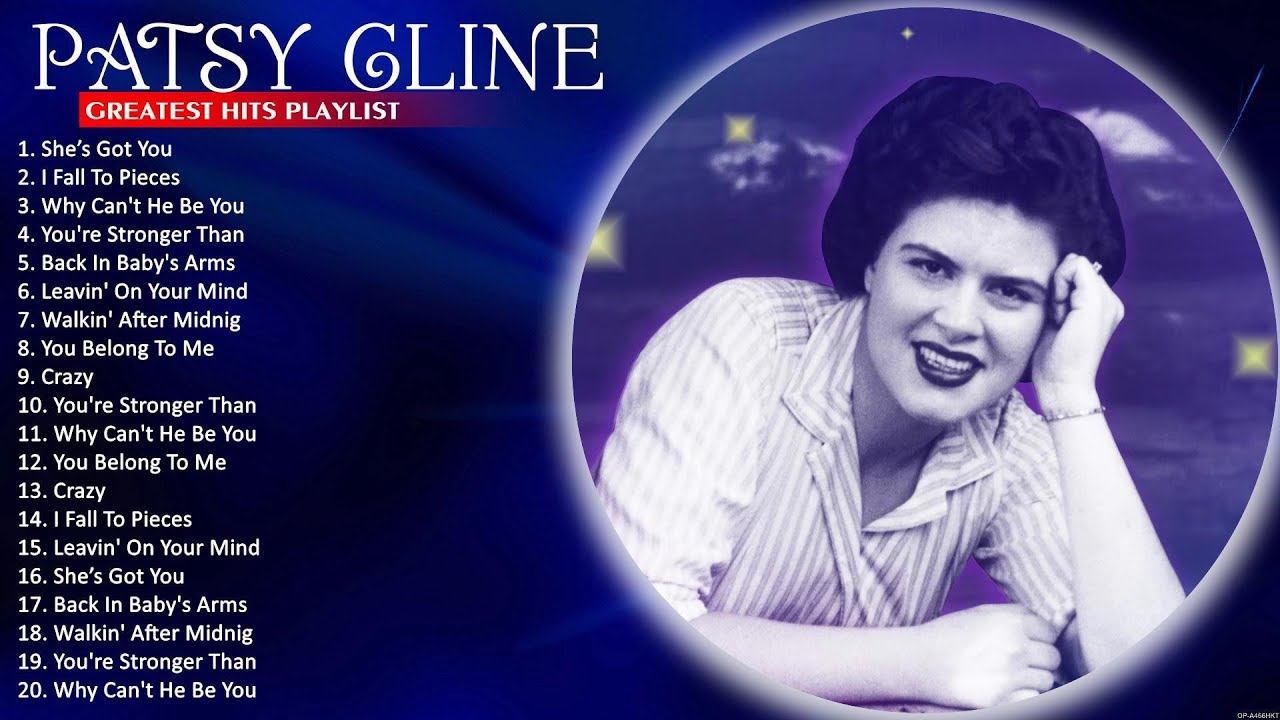 Patsy Cline Full Album 💕 Patsy Cline Tribute Album 2 💕 Back In Baby's ...
