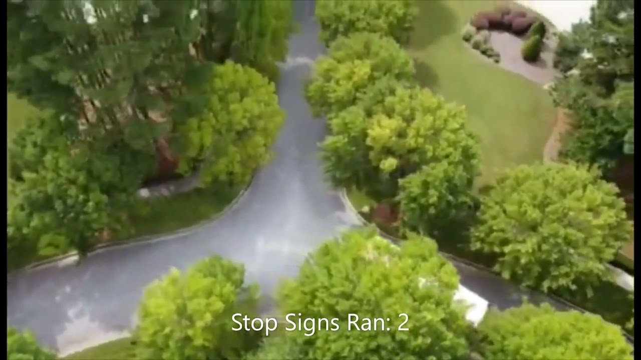 Fayette County School Bus Running Stop Signs - YouTube