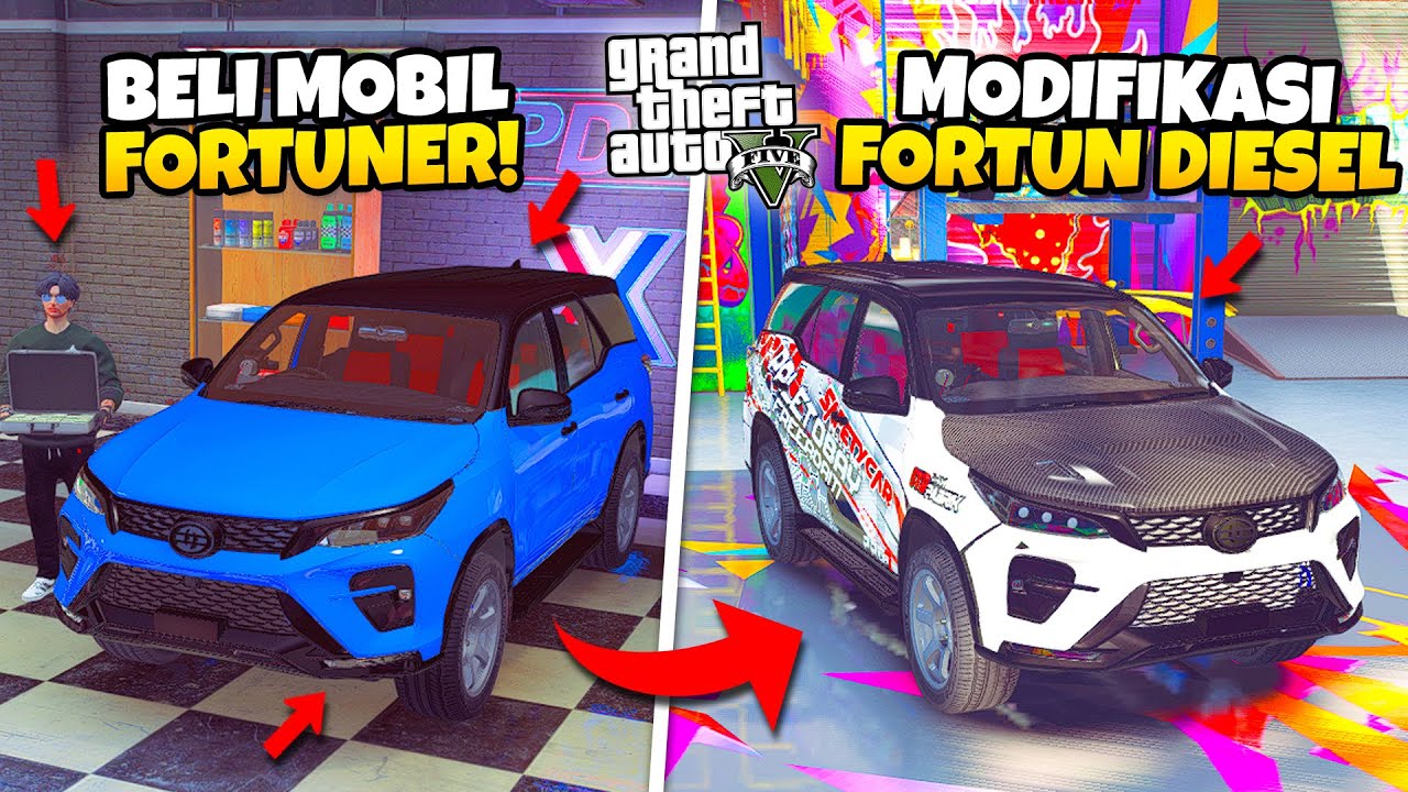 Aku Membeli Mobil Diesel Dan Modifikasi Jadi CUMI DARAT! - GTA 5 MOD ...