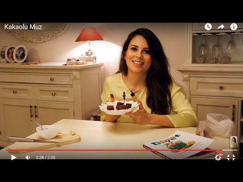 Çikolata krizleri için lezzetli ve hafif bir tarif: Kakaolu muz