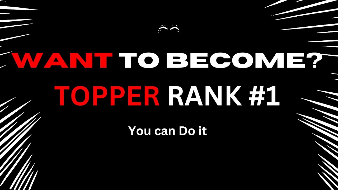 HOW TO SCORE 100/100 IN EXAM || LESS THAN A DAY 💯 - YouTube