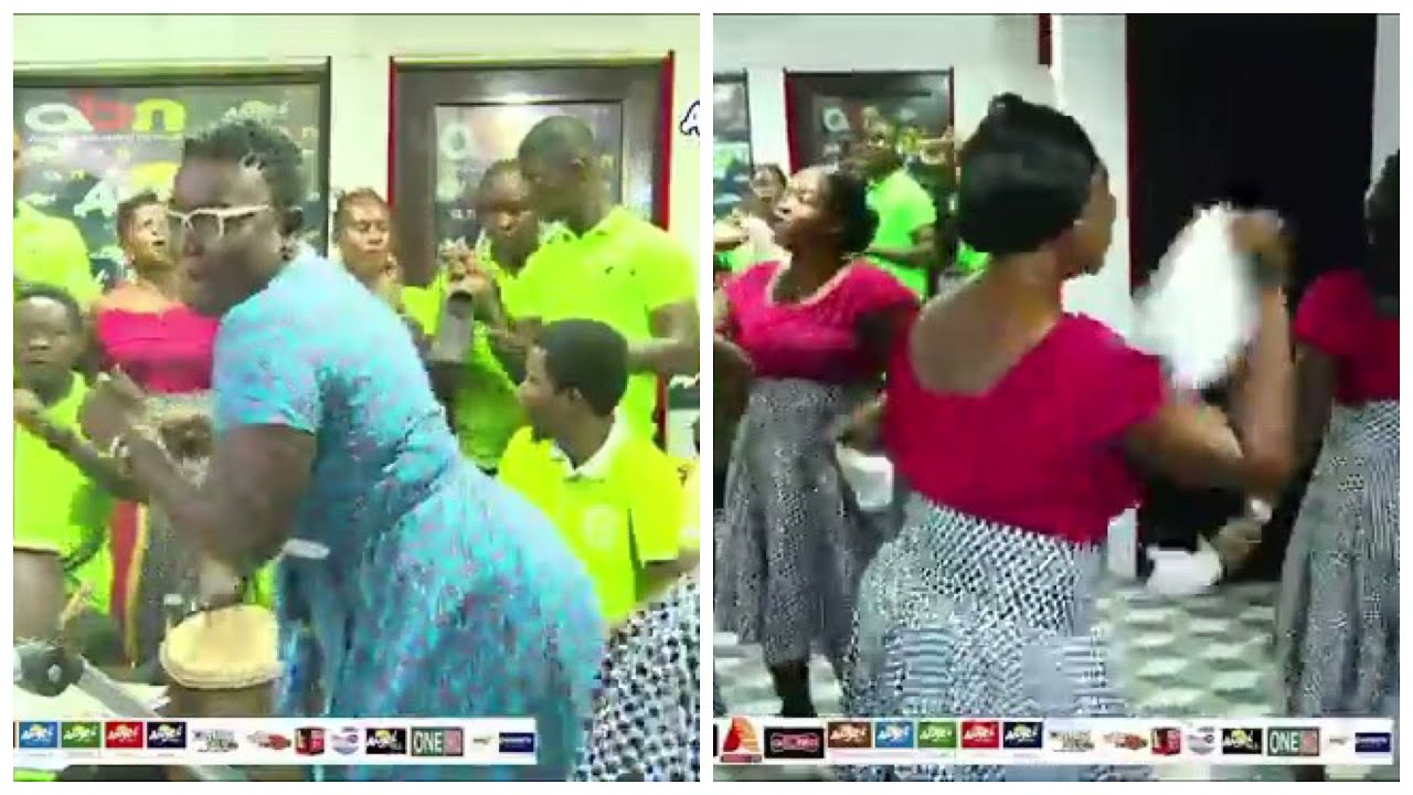 Nana Yaa Brefo Danced In A Grand Style To Welcome The New C.E.O Of ...