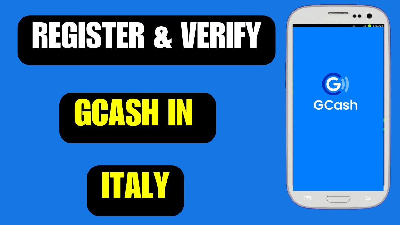 How To Register Gcash In Italy | How Create Gcash Account in Italy ...