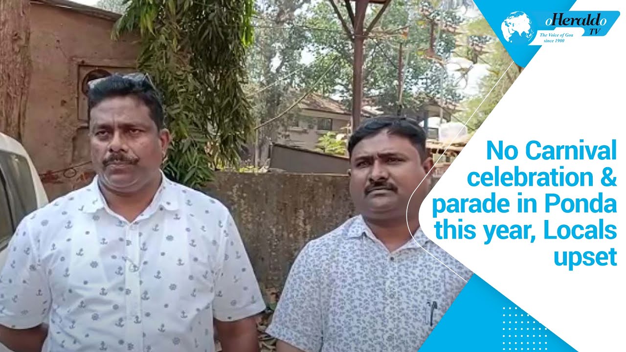 No Carnival celebration & parade in Ponda this year, Locals upset - YouTube