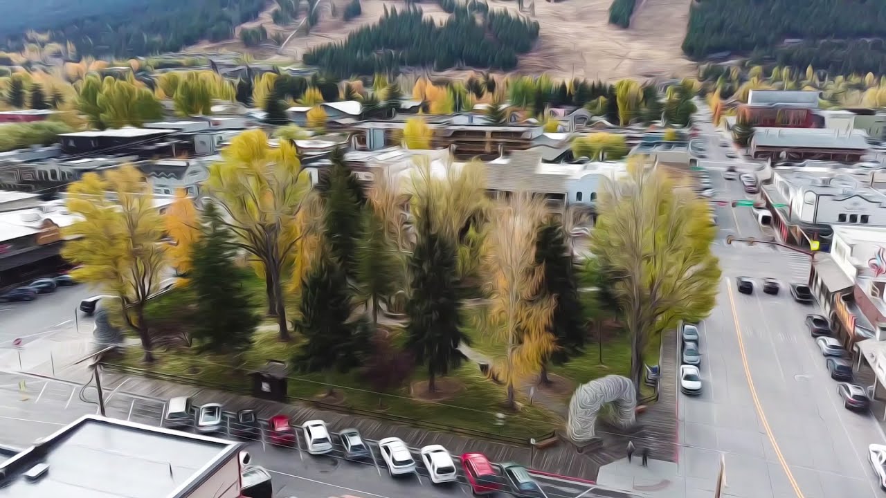 Jackson Town Square Drone Landscapes - YouTube