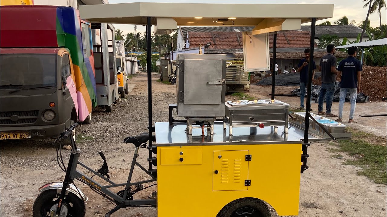 Movable idly cart made by Azimuth business on wheels - YouTube