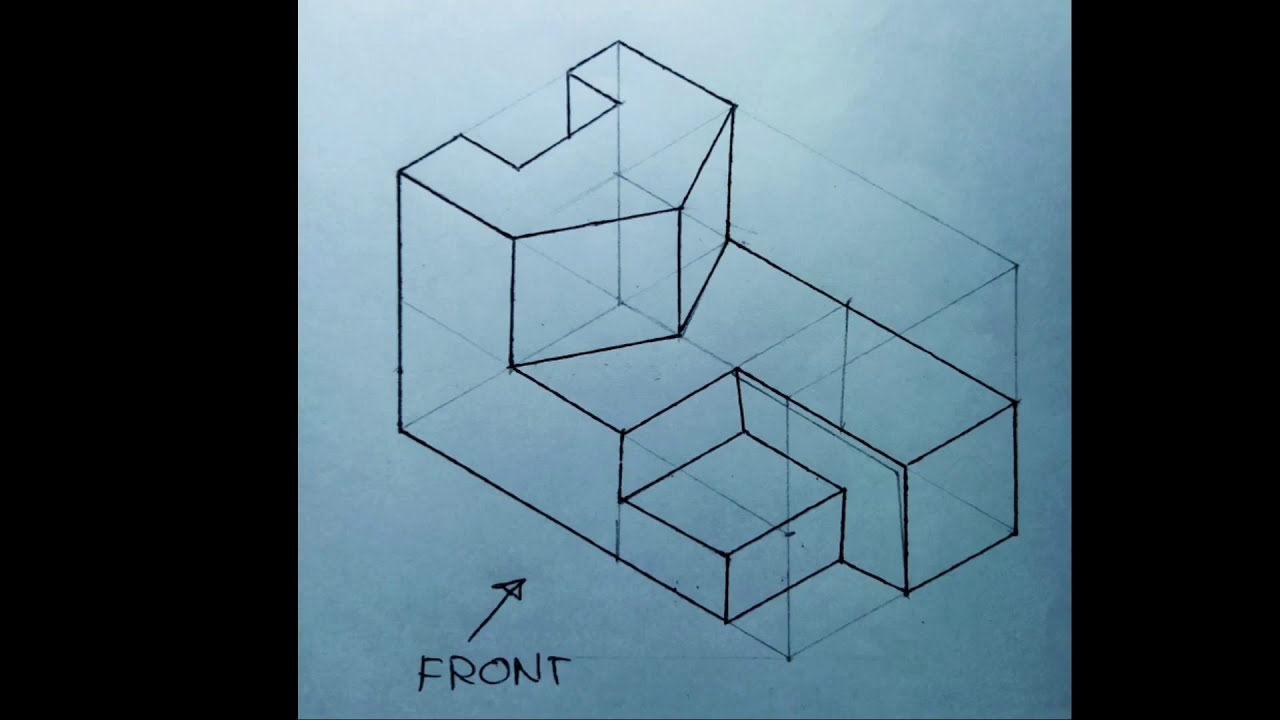 construction of missing view & isometric view episode 13#pusa# ...