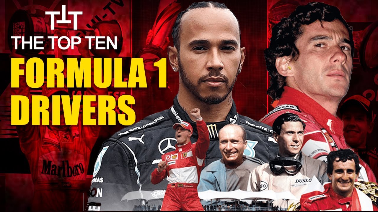 Top 10 FORMULA 1 Drivers and Victory Locations of All Time - YouTube