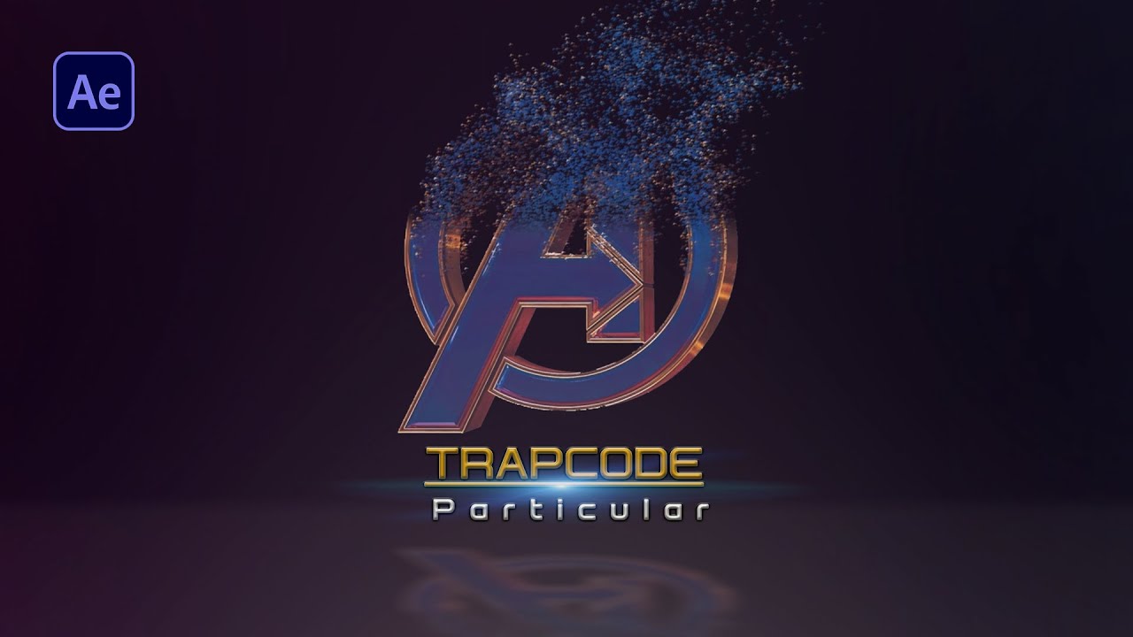 Logo Avenger with Plug-In Particular Trapcode (Adobe After Effect 2022) - YouTube