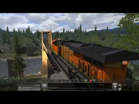 Train Simulator Classic - [BNSF ES44DC] - Leaving Wenatchee Pt.8 - 4K UHD - YouTube