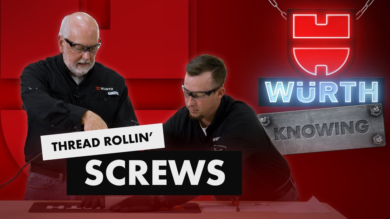 Thread Rolling Screws | Würth Knowing Episode 3 - YouTube