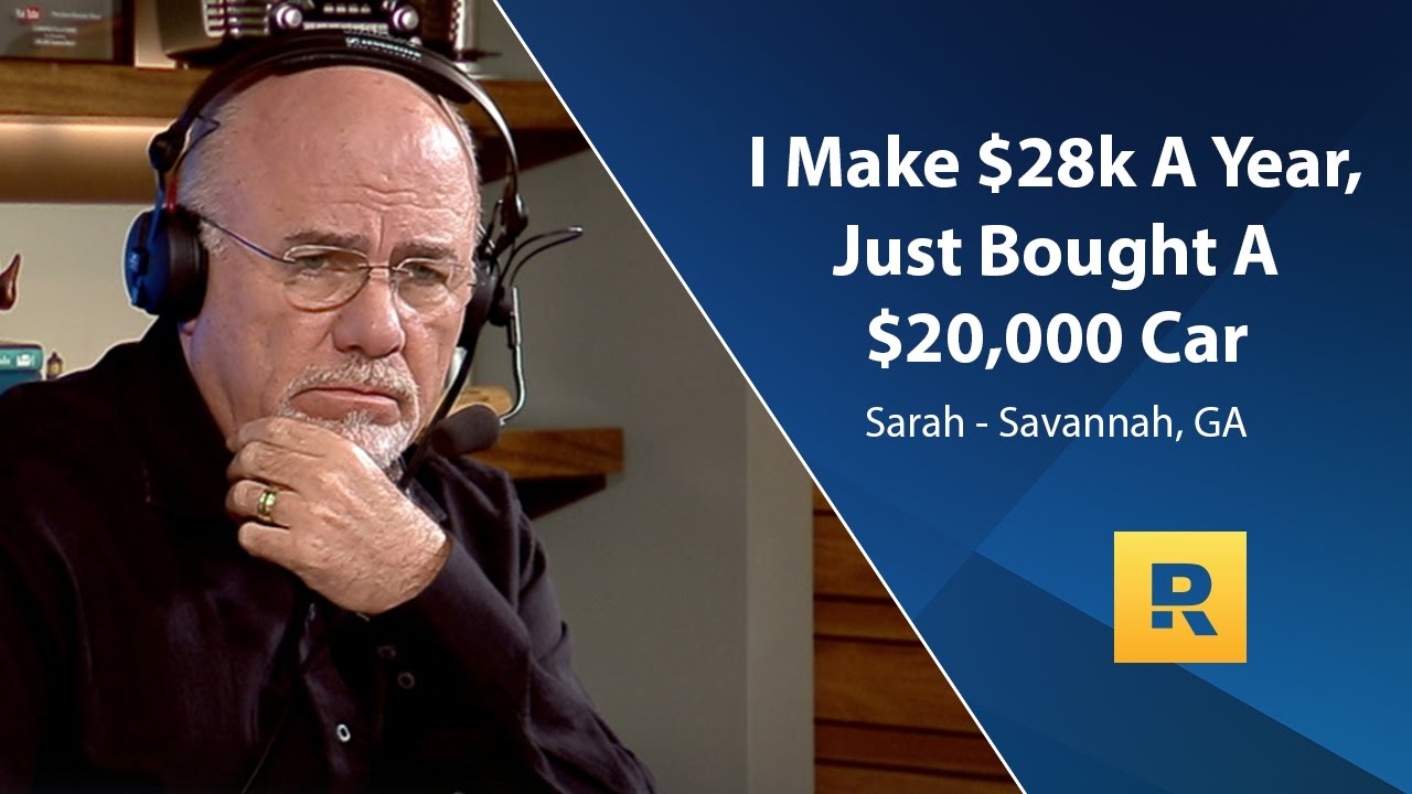 I Make $28,000 A Year, Just Bought A $20,000 Car - YouTube