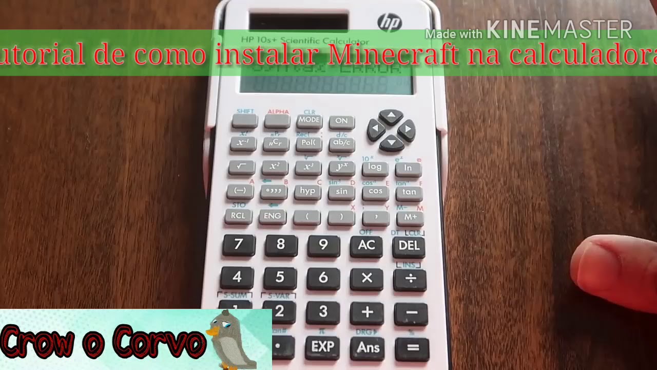 Tutorial de Como instalar Minecraft na calculadora - YouTube