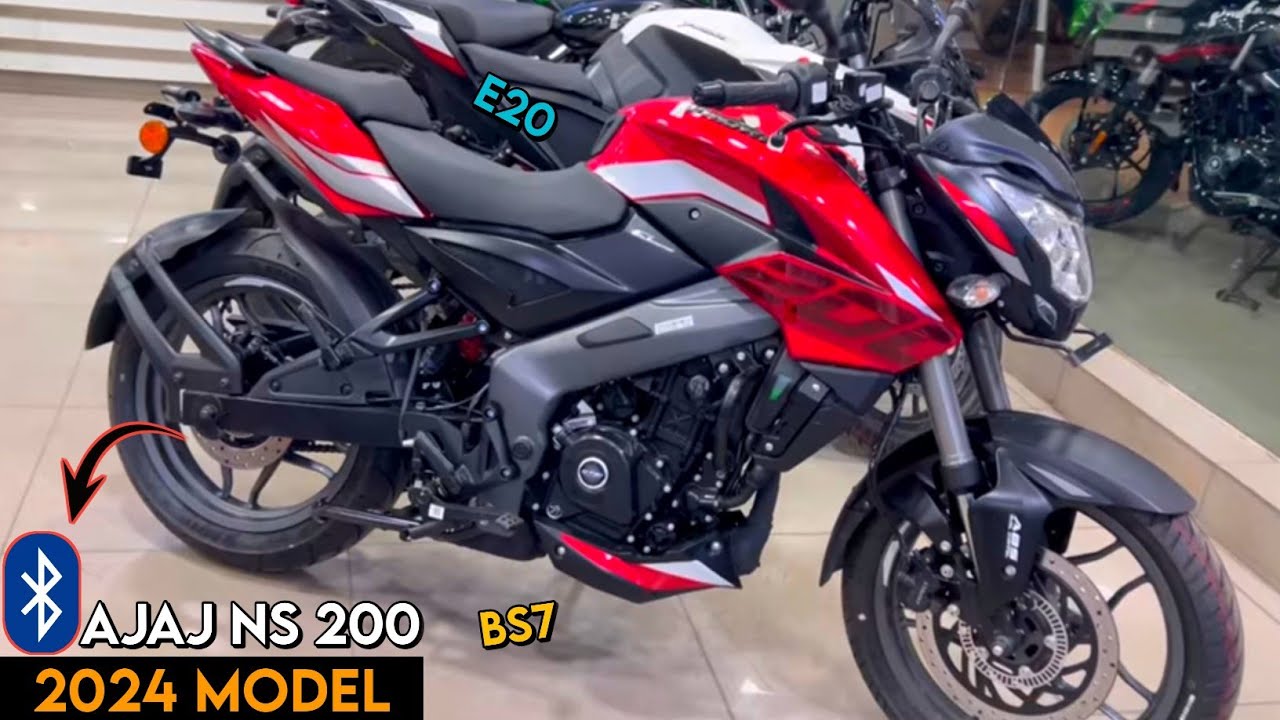 Bajaj Pulsar NS 200 BS7 2024 model !! ns200 price mileage detailed ...