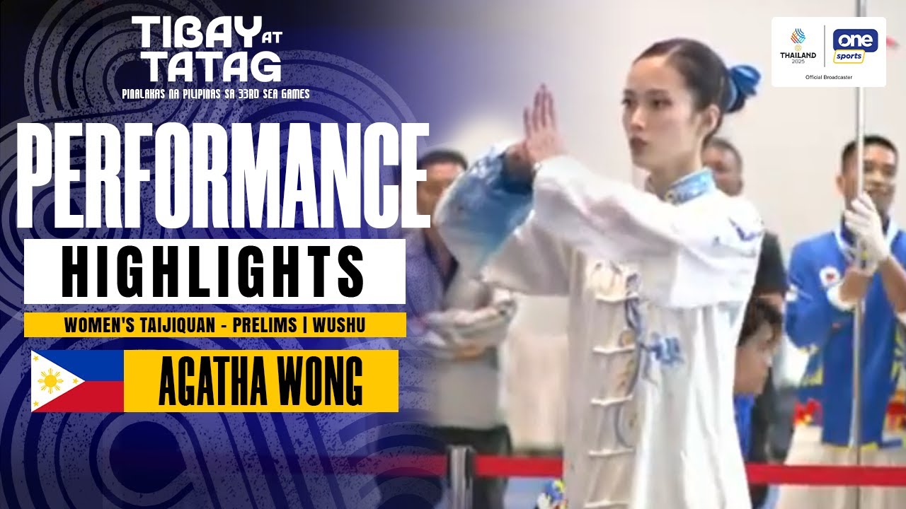 Agatha Wong wins 🥇 for PH in Women’s Wushu | HIGHLIGHTS | SEA Games ...