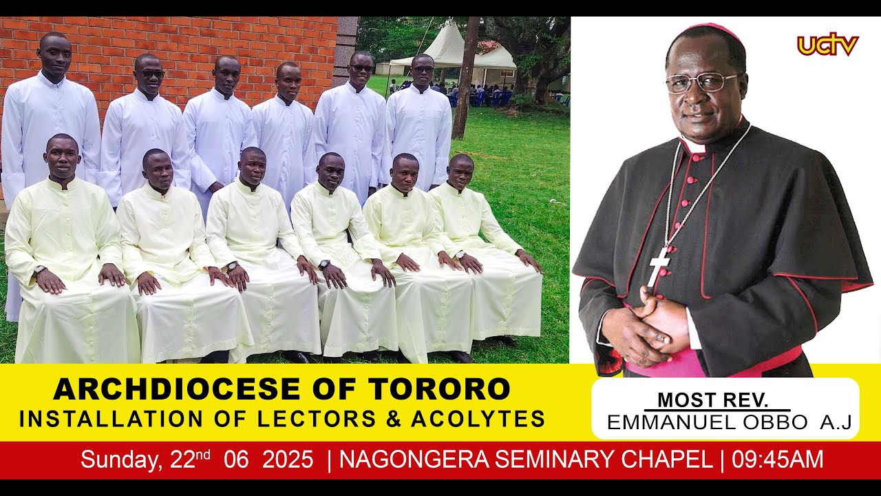 Archdiocese Of Tororo | Installation Of Lectors & Acolytes. - YouTube