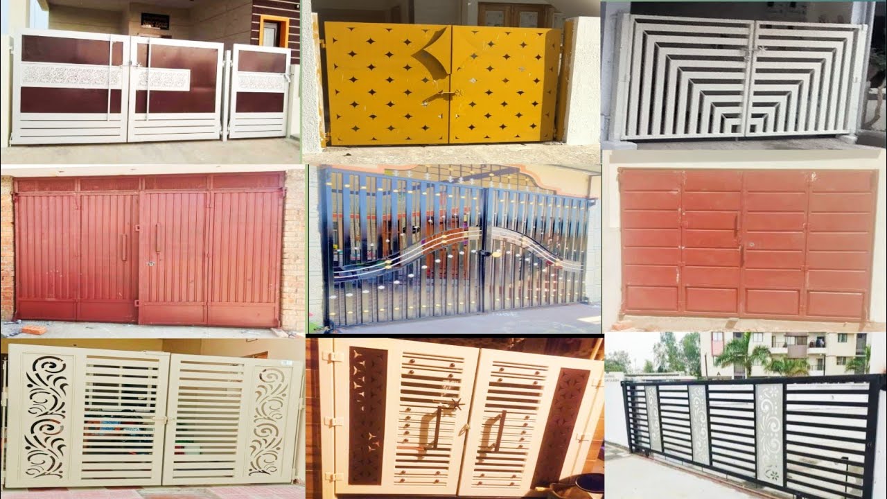 top30 modern gate design | House main gate | 2023 gate design - YouTube