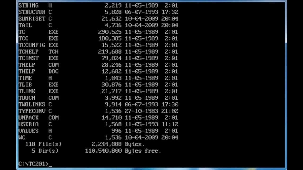Dos Programming Tutorial - YouTube