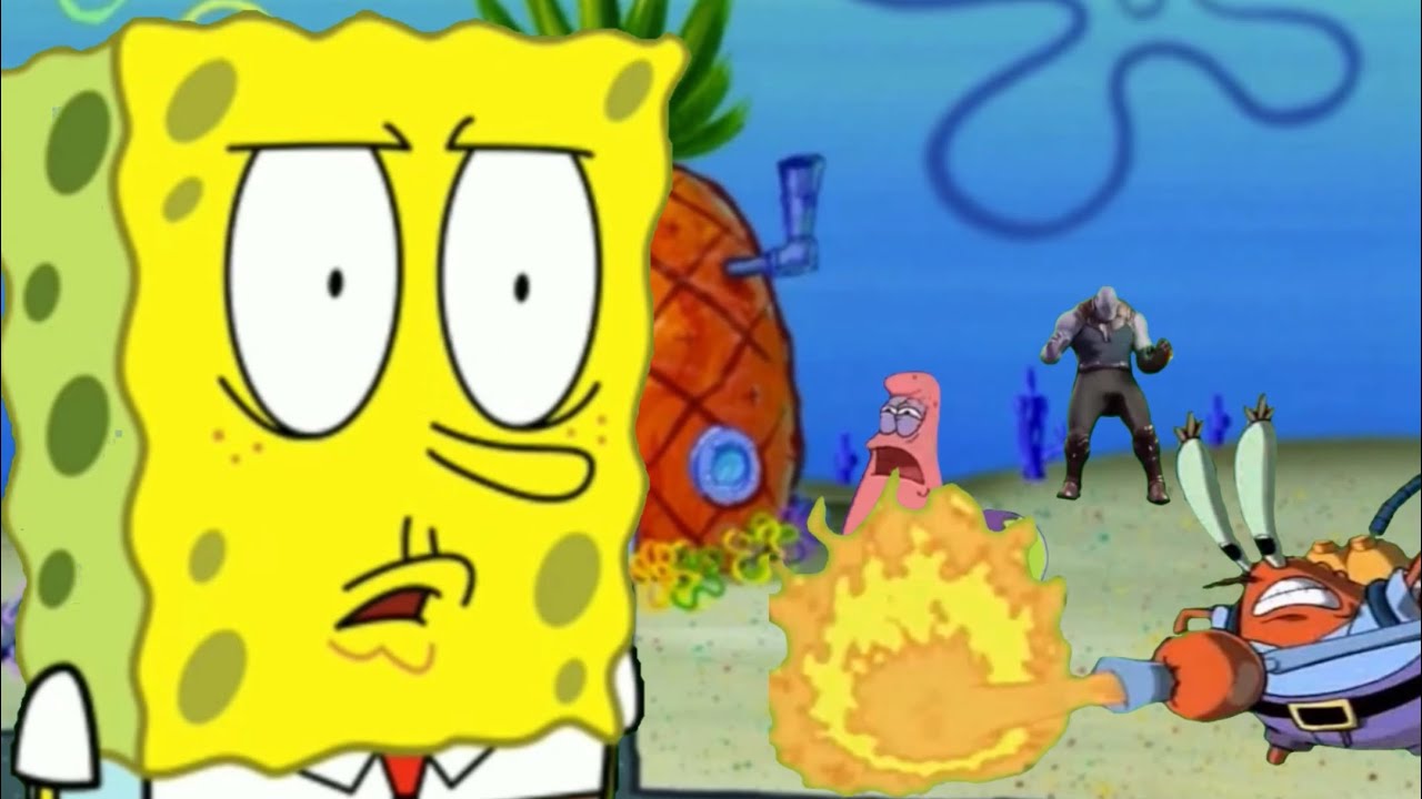 Spongbob clips but weird stuff happens part 1 and 2 - YouTube