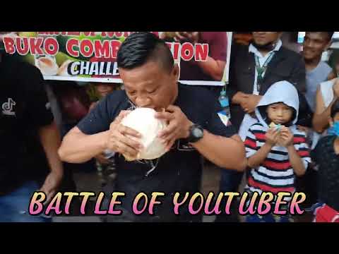 Buko challenges. boy niyog vs Kapets DAN TV😃 - YouTube