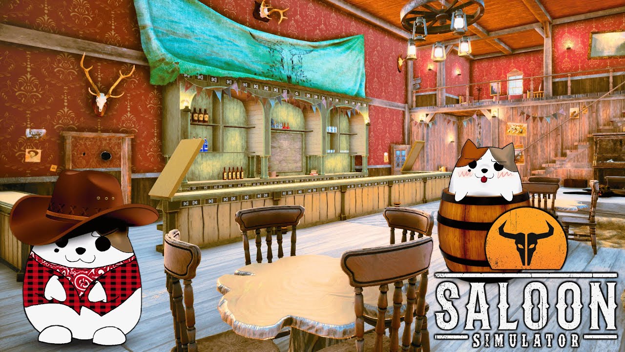 Saloon Simulator Demo First Look! | - YouTube